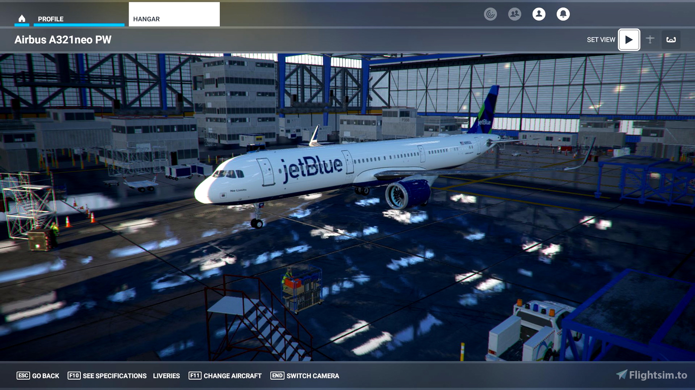LATINVFR Jetblue Prism for Microsoft Flight Simulator | MSFS