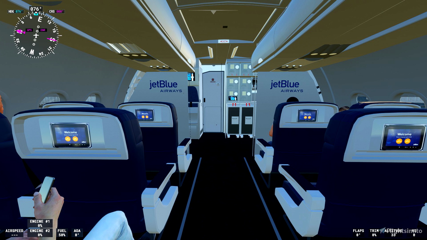 LATINVFR Jetblue Prism for Microsoft Flight Simulator | MSFS