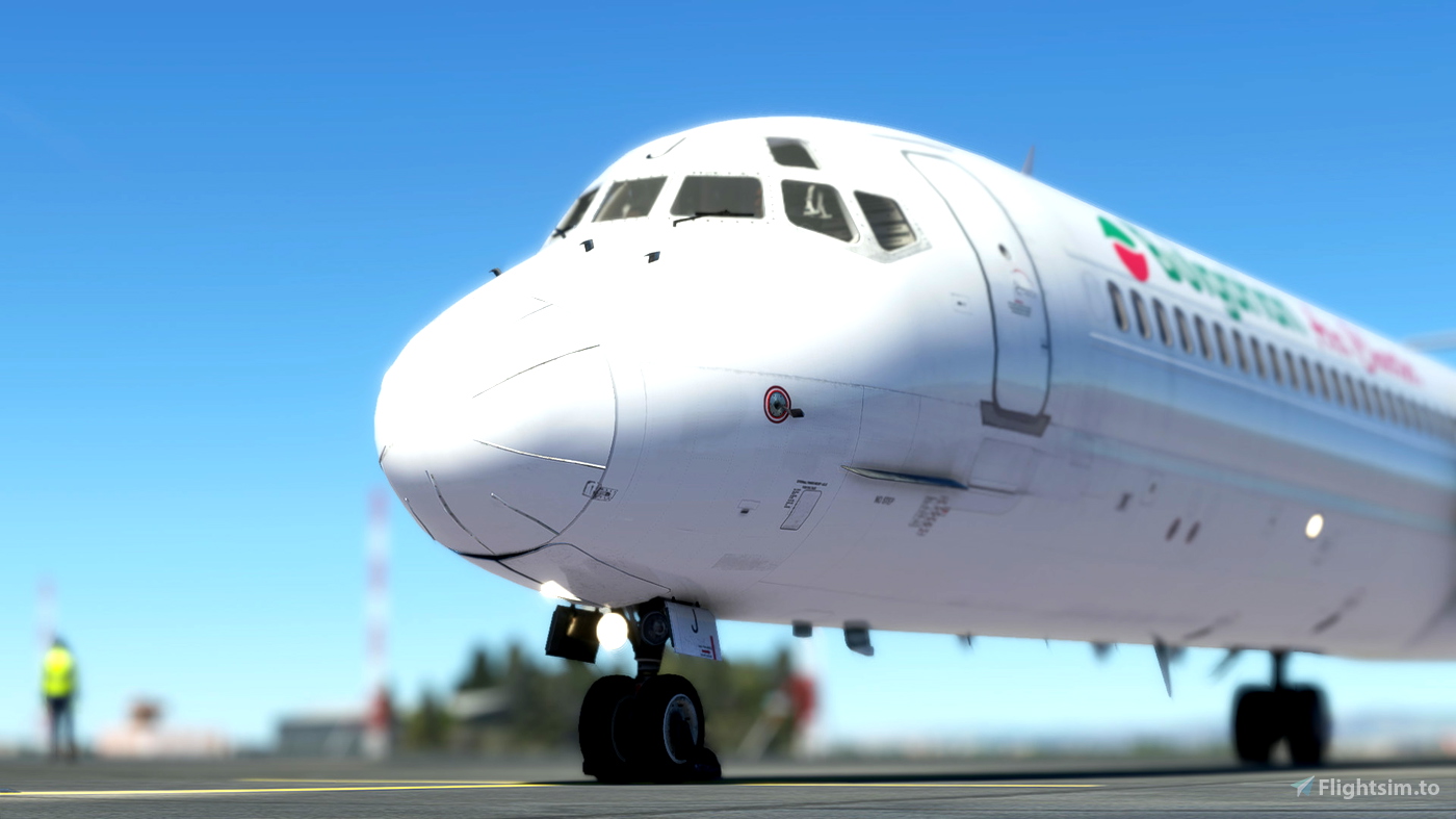 Leonardo's MD-82 Bulgarian Air Charter | 4K for Microsoft Flight ...