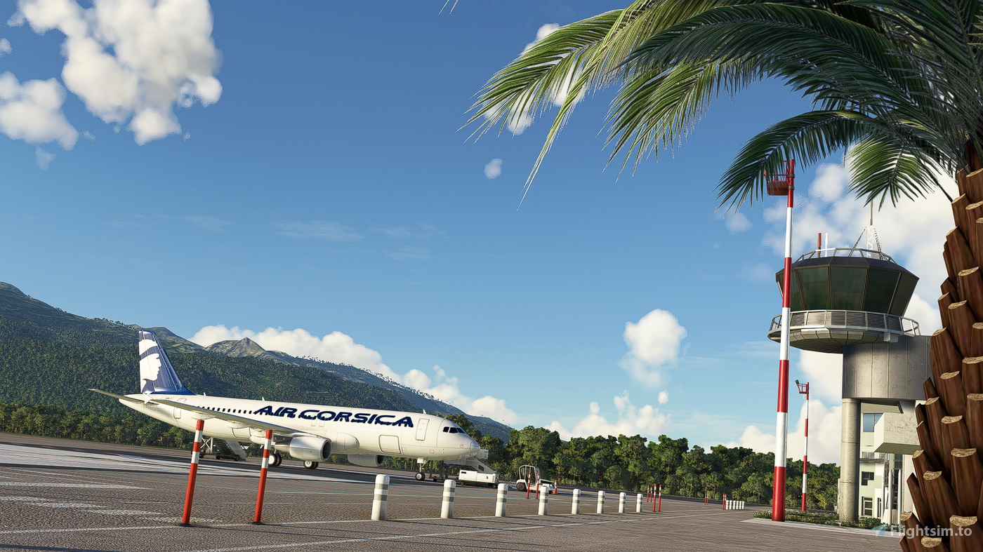 FSX3D - LFKF - Figari-Sud-Corse for Microsoft Flight Simulator | MSFS