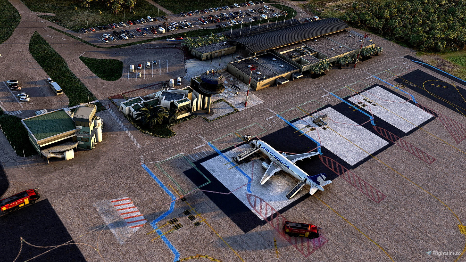 FSX3D | LFKF - Figari-Sud-Corse for MSFS