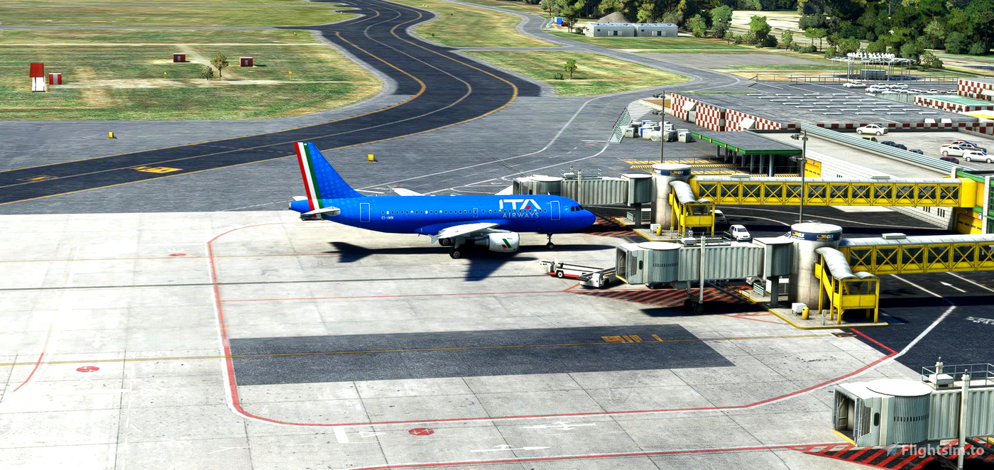 LIML Milan Enhanced (AIG static aircrafts) for Microsoft Flight ...