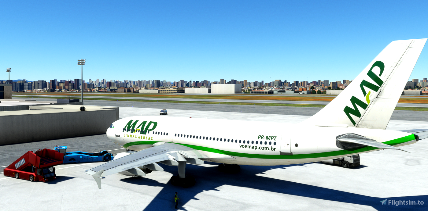 Livery - A310 MAP AIRLINES für Microsoft Flight Simulator | MSFS
