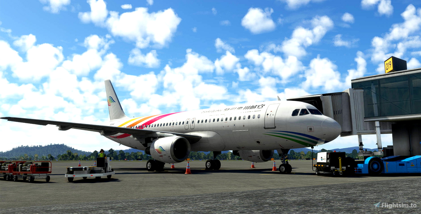 [Livery] Fenix A320-200cfm Colorful Guizhou Airlines (B-30AS - 2022) 对于 ...