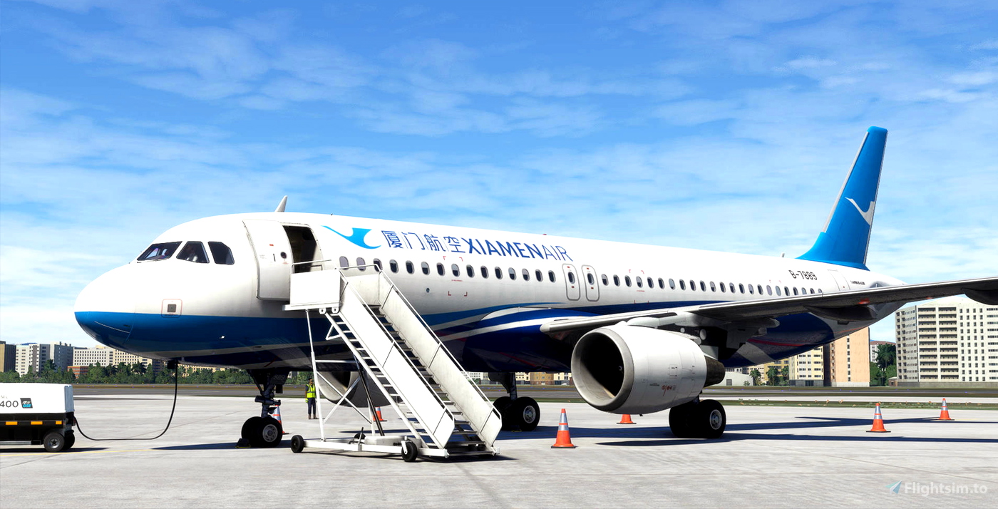 [Livery] Fenix A320-200cfm Xiamen Air (Fictional B-7889 - 2023) for ...