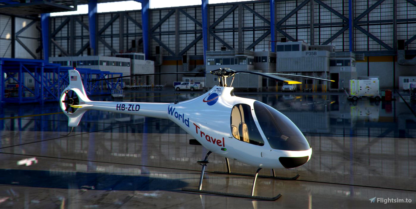 Livery - hcg-cabri-g2-World Travel for Microsoft Flight Simulator | MSFS