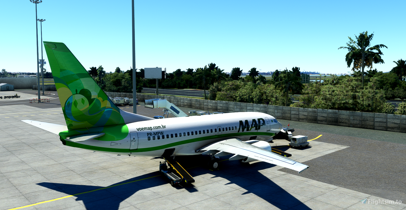 Livery - PMDG 736 BW-MAP LINHAS AEREAS pour Microsoft Flight Simulator ...