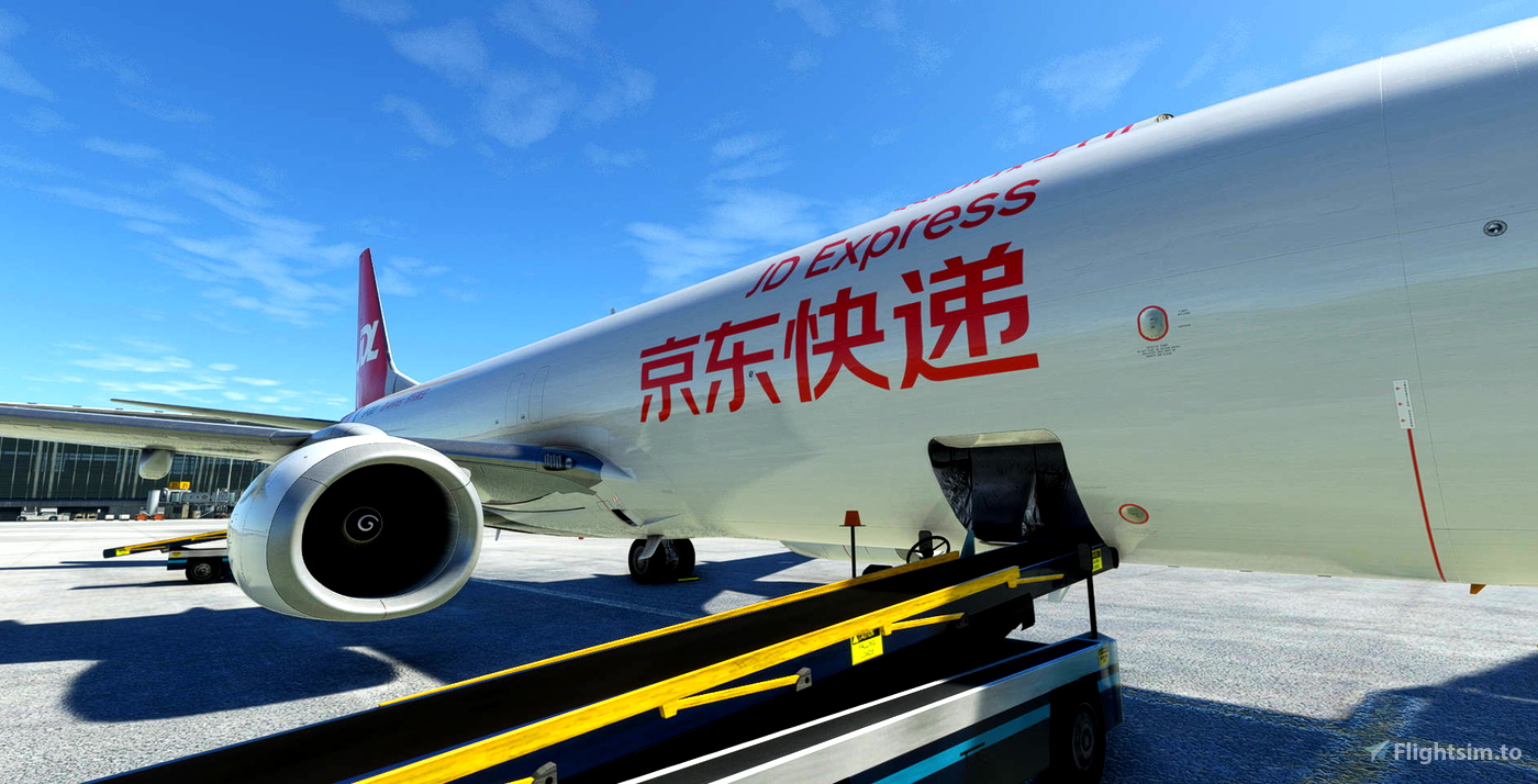 [Livery] PMDG 737-800BCF JingDong Express (B-5113 - 2022) for Microsoft ...
