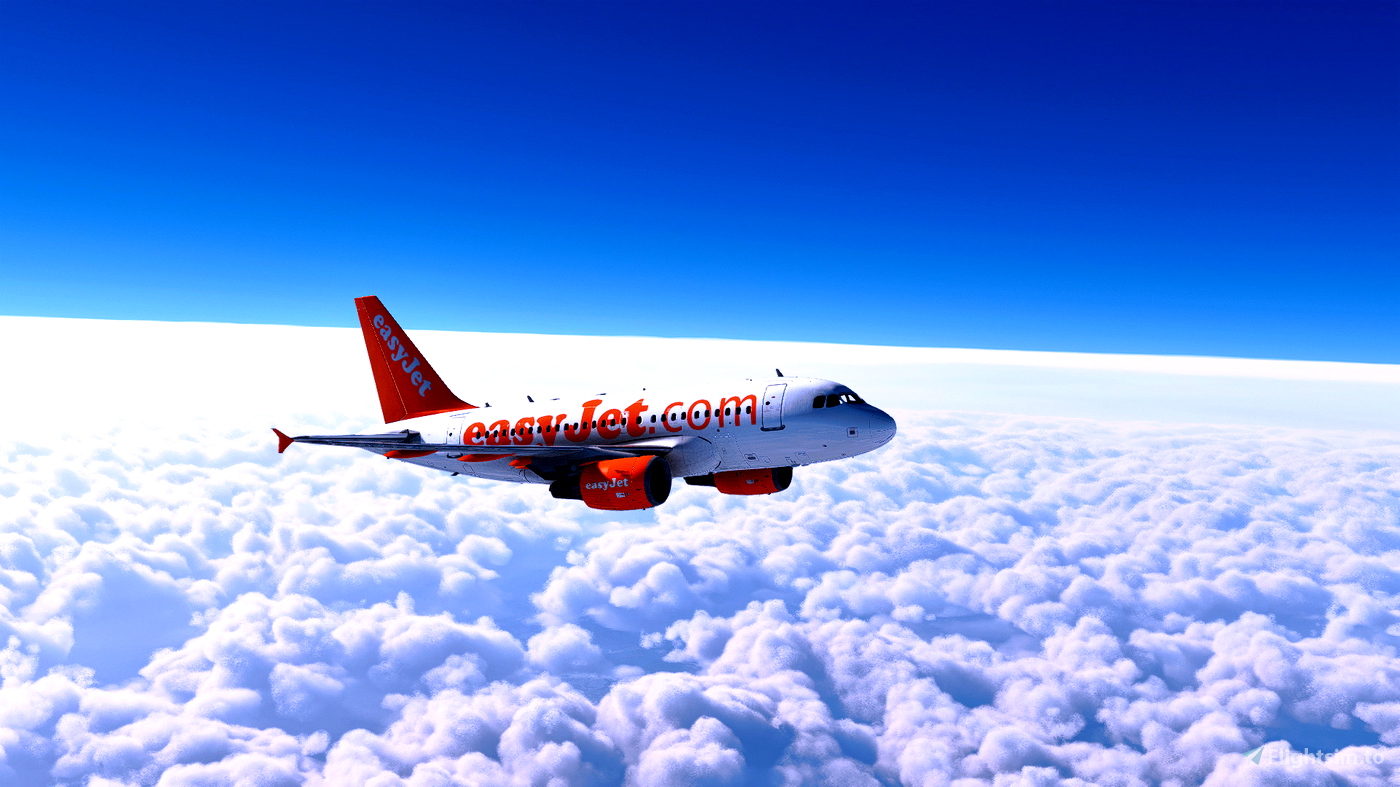 Lvfr a318-111ceo easyJet old livery FBW compatibility for Microsoft ...