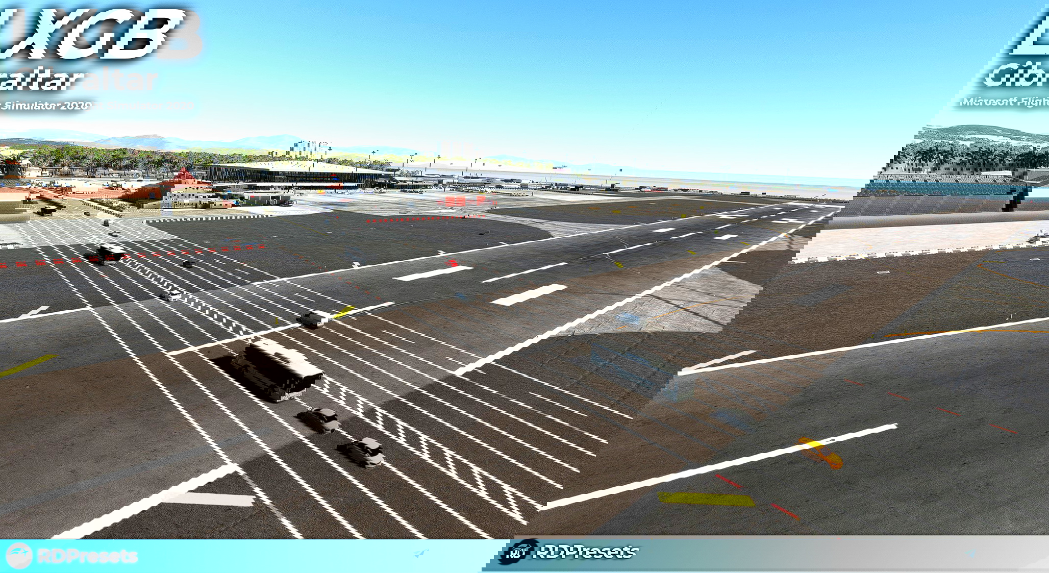 RDPresets | LXGB - Gibraltar International Airport for Microsoft Flight Simulator | MSFS