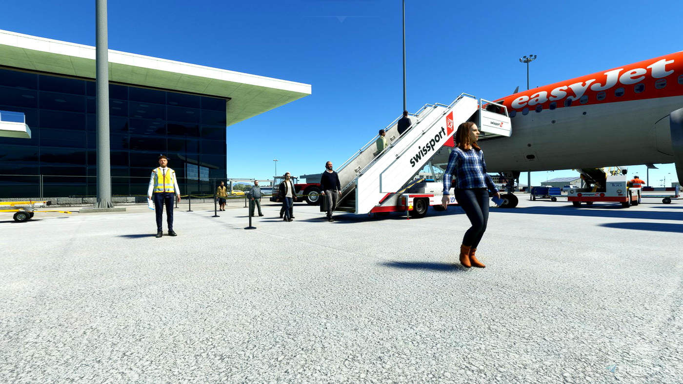 LXGB Gibraltar GSX custom profile for Microsoft Flight Simulator | MSFS