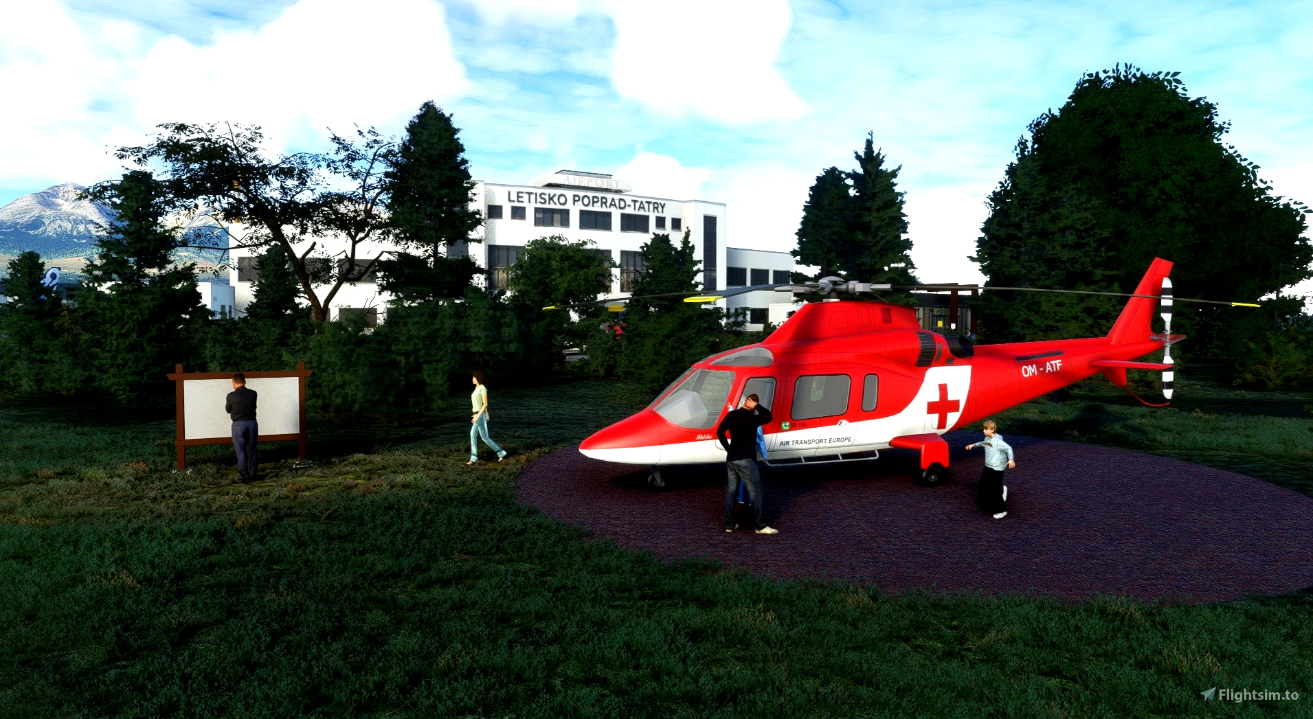 Flying Partners Slovakia | LZTT - Poprad-Tatry Airport for Microsoft ...