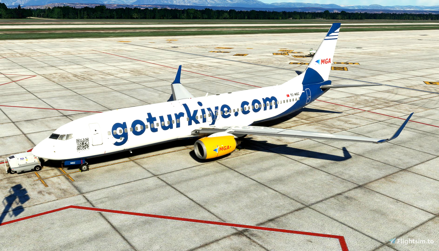 Mavi Gök Airlines TC-MGC - PMDG 737-800 for Microsoft Flight Simulator ...