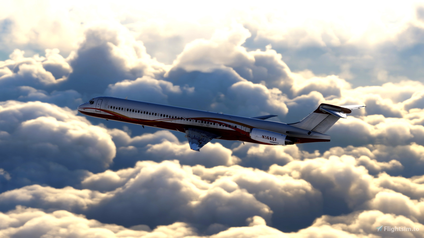 MD-82 N168CF for Microsoft Flight Simulator | MSFS