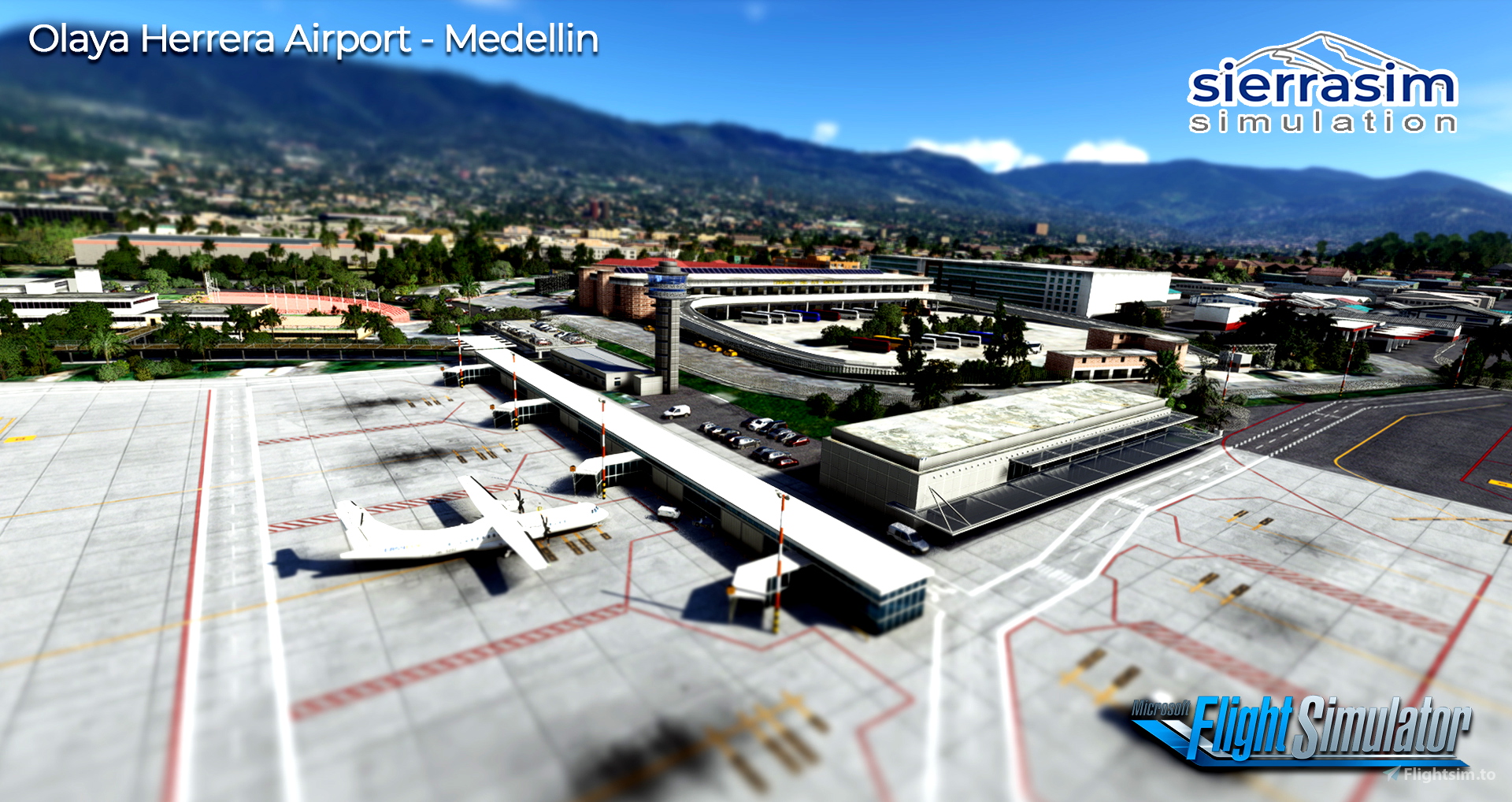 Sierrasim Simulation | SKMD - Olaya Herrera Airport - Medellin for MSFS
