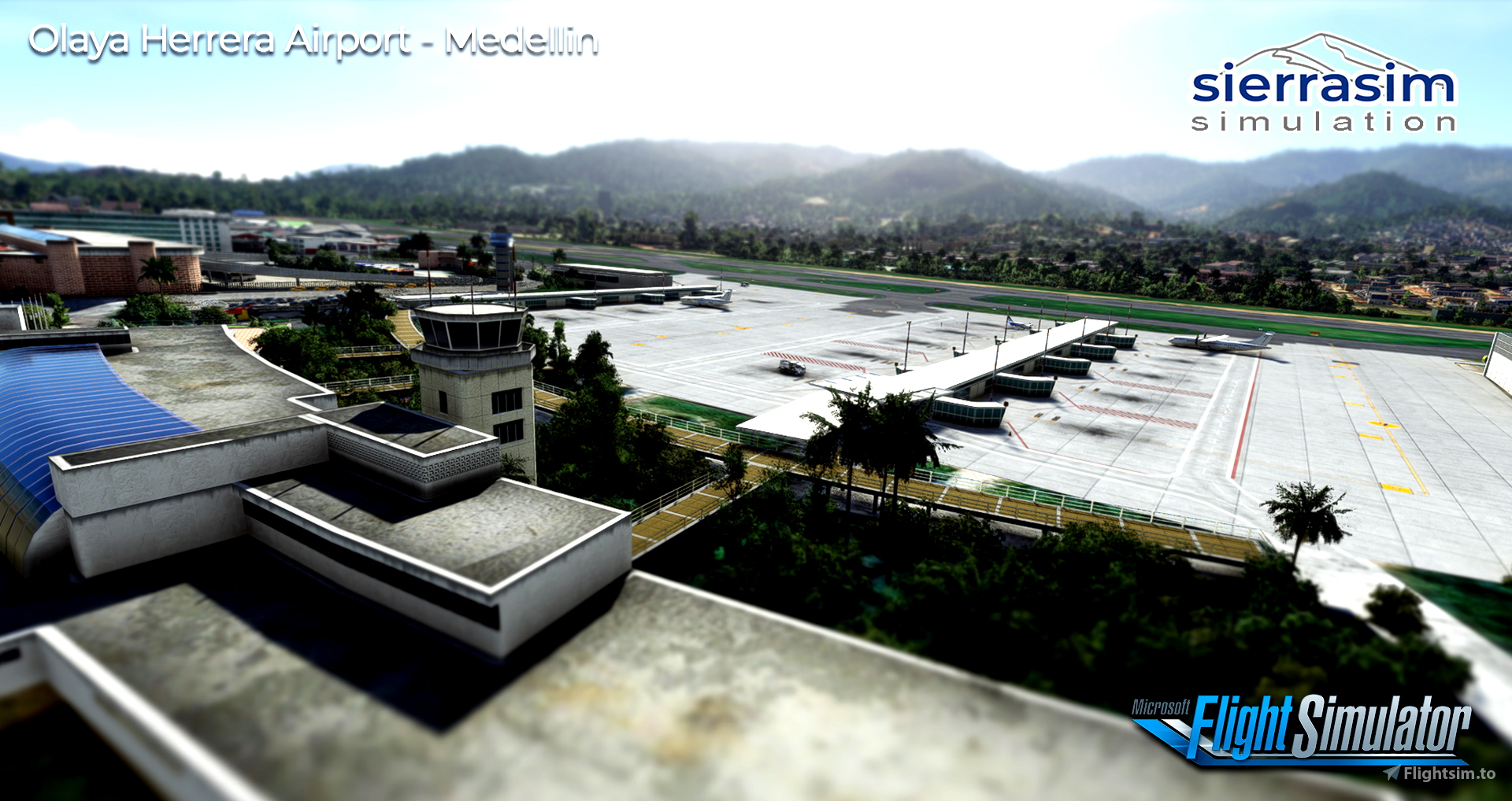 Sierrasim Simulation | SKMD - Olaya Herrera Airport - Medellin for MSFS