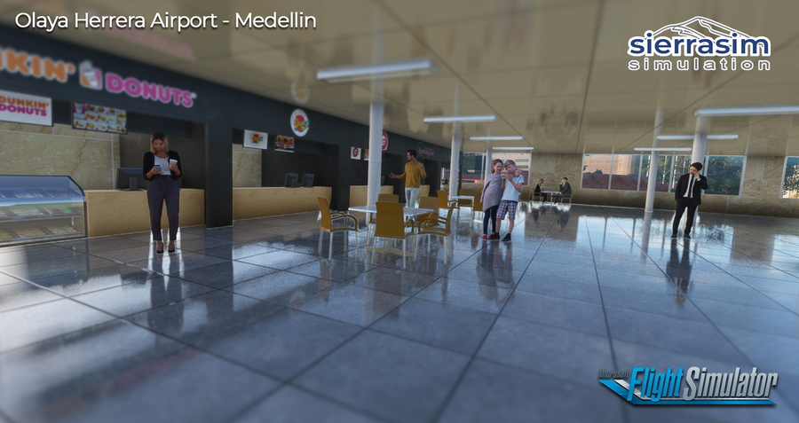 Sierrasim Simulation - SKMD - Olaya Herrera Airport - Medellin for Microsoft Flight Simulator | MSFS