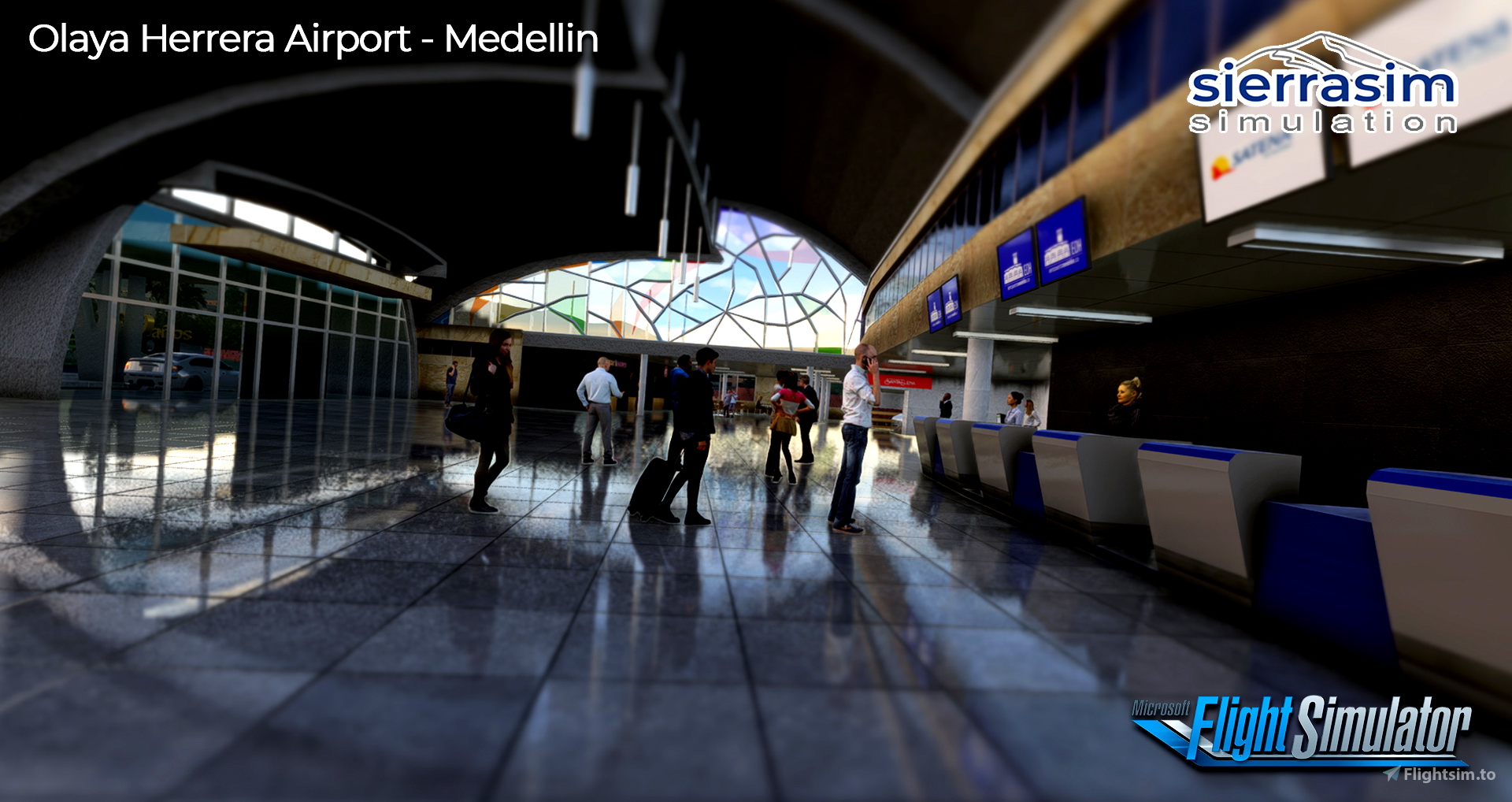 Sierrasim Simulation | SKMD - Olaya Herrera Airport - Medellin for MSFS