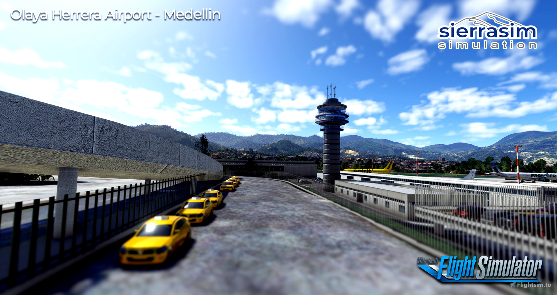 Sierrasim Simulation | SKMD - Olaya Herrera Airport - Medellin for MSFS