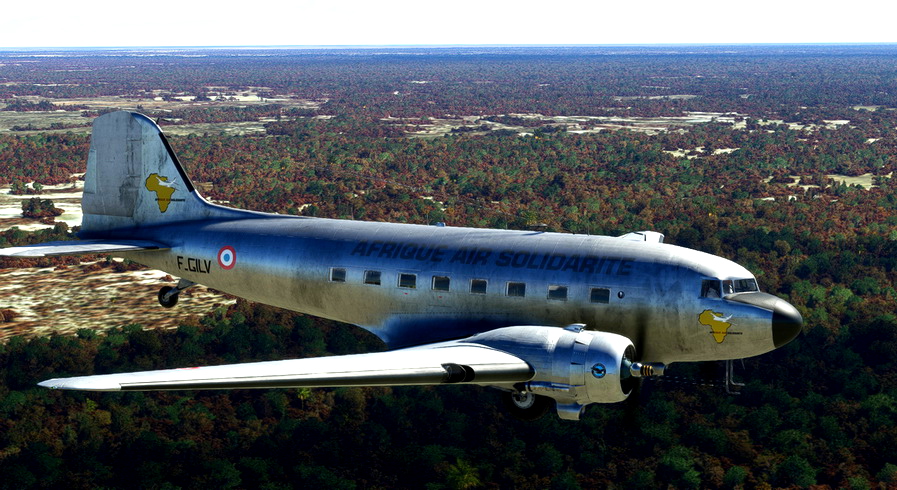 MF_C47B_F-GILV for Microsoft Flight Simulator | MSFS