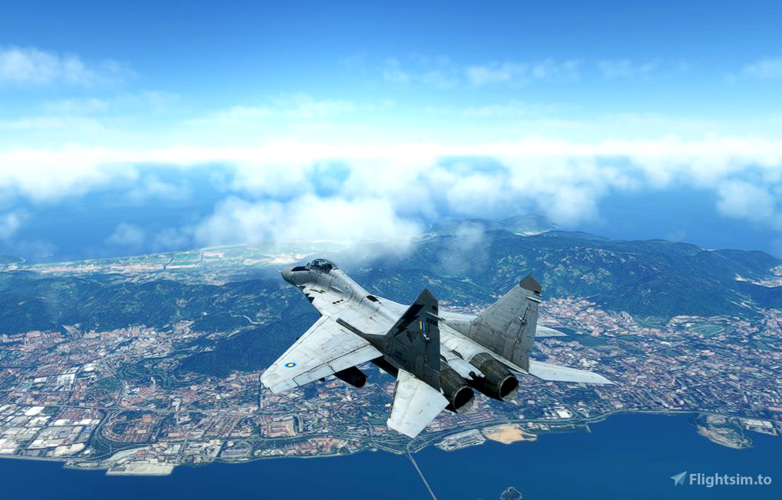 MiG-29 Malaysian Air Force RMAF / TUDM for Microsoft Flight Simulator ...