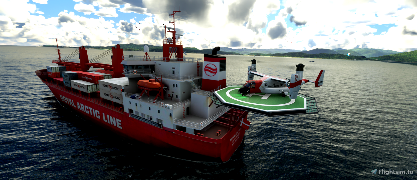 Miltechsimulations MV22B-Osprey US Coast Guard Livery for Microsoft ...