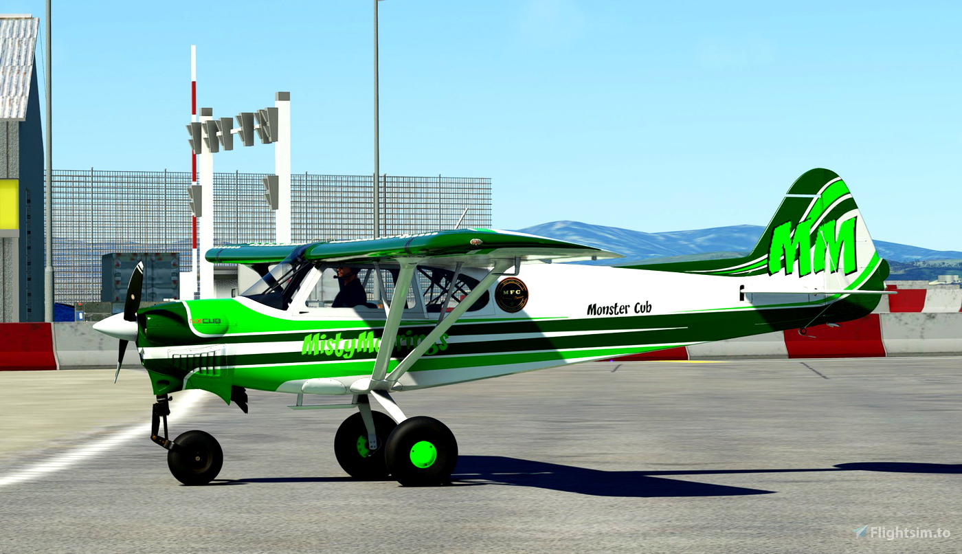 Monster NXCub RTMM livery pour Microsoft Flight Simulator | MSFS