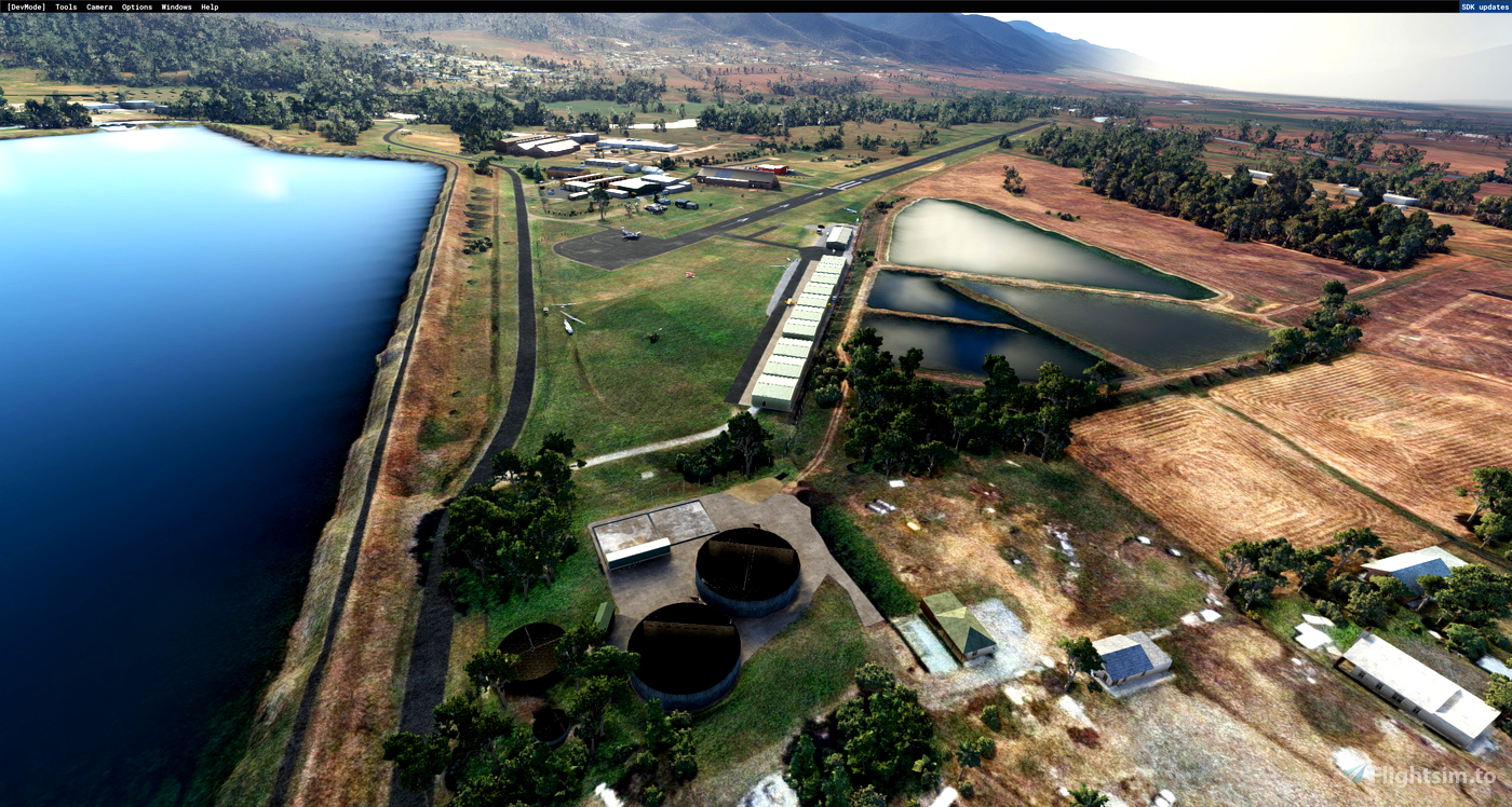 Mount Beauty Airfield YMBT Updated Runway (Jan 2023) & Damms Road ...