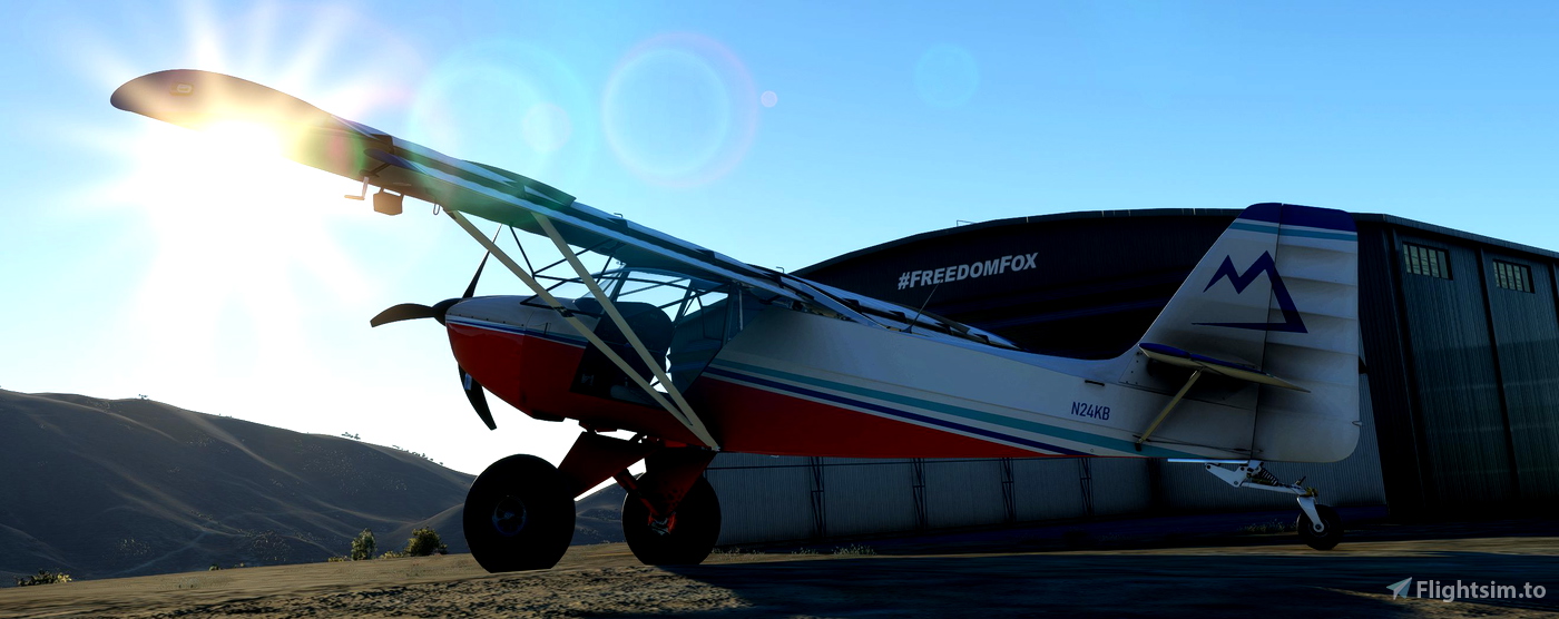 Mr. Bush Pilot Kitfox Livery für Microsoft Flight Simulator | MSFS