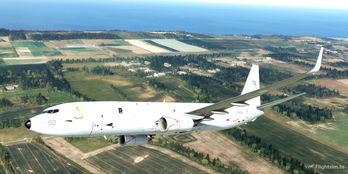 MSFS 2020 PMDG 737-800 MRA1 (P-8A) of RAF Lossiemouth, Scotland. for ...