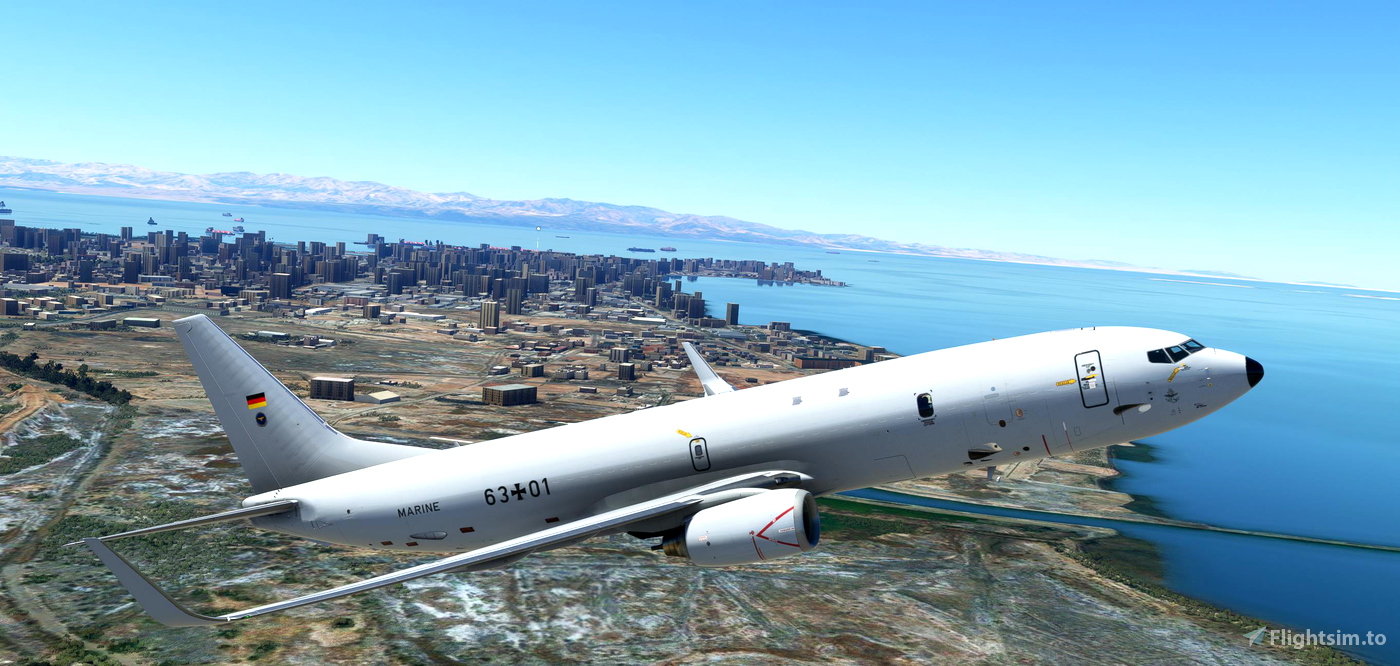 MSFS 2020 PMDG 737-800 P-8A of the German Navy for Microsoft Flight Simulator | MSFS