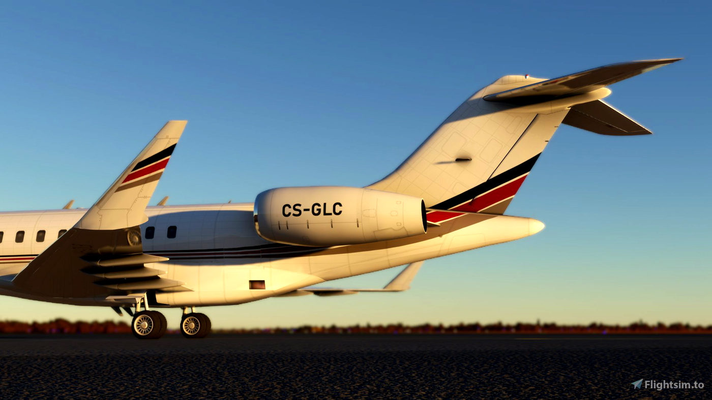 NetJet Europe CS-GLC | Freeware Global 6000 for Microsoft Flight ...