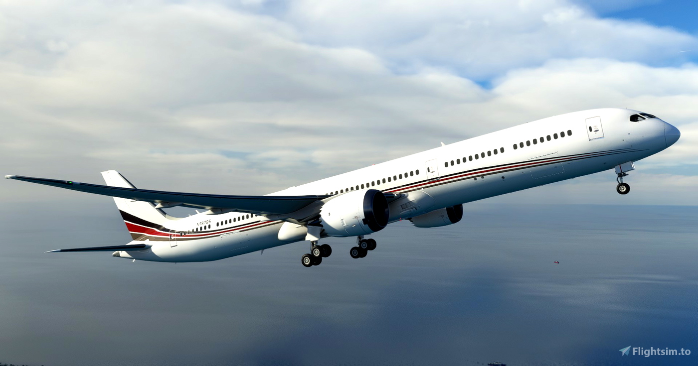 NetJets Asobo B787-10 for Microsoft Flight Simulator | MSFS