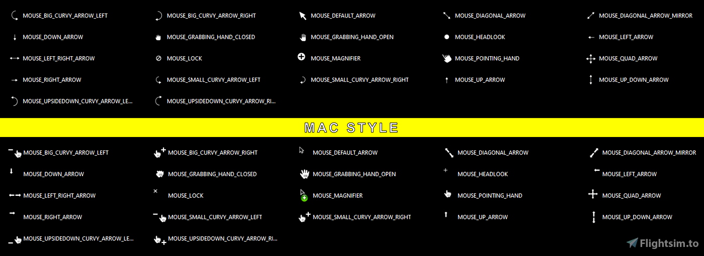 New Cursor Options for Microsoft Flight Simulator | MSFS