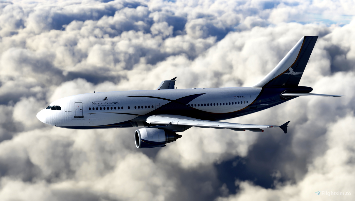 Noble Aviation (OE-LNS) Airbus A310-300 - 8K for Microsoft Flight Simulator | MSFS
