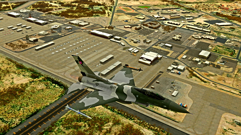 NSAWC F-16 054 for Microsoft Flight Simulator | MSFS