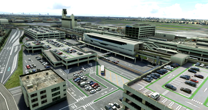 RJOO-Osaka Intl Airport Japan 伊丹空港 for Microsoft Flight Simulator | MSFS