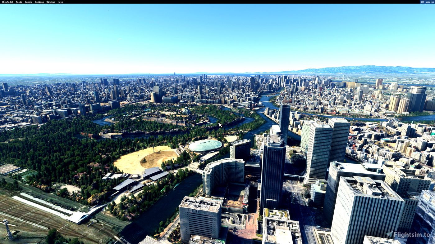 Osaka City [1/2] for Microsoft Flight Simulator | MSFS