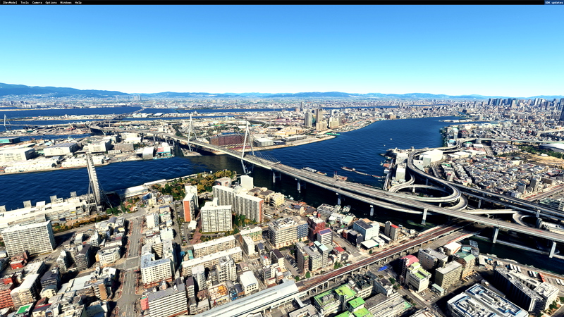 Osaka City [1/2] for Microsoft Flight Simulator | MSFS