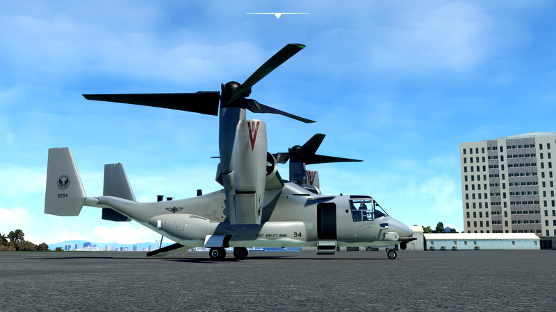 PAF MV22B OSPREY for Microsoft Flight Simulator | MSFS