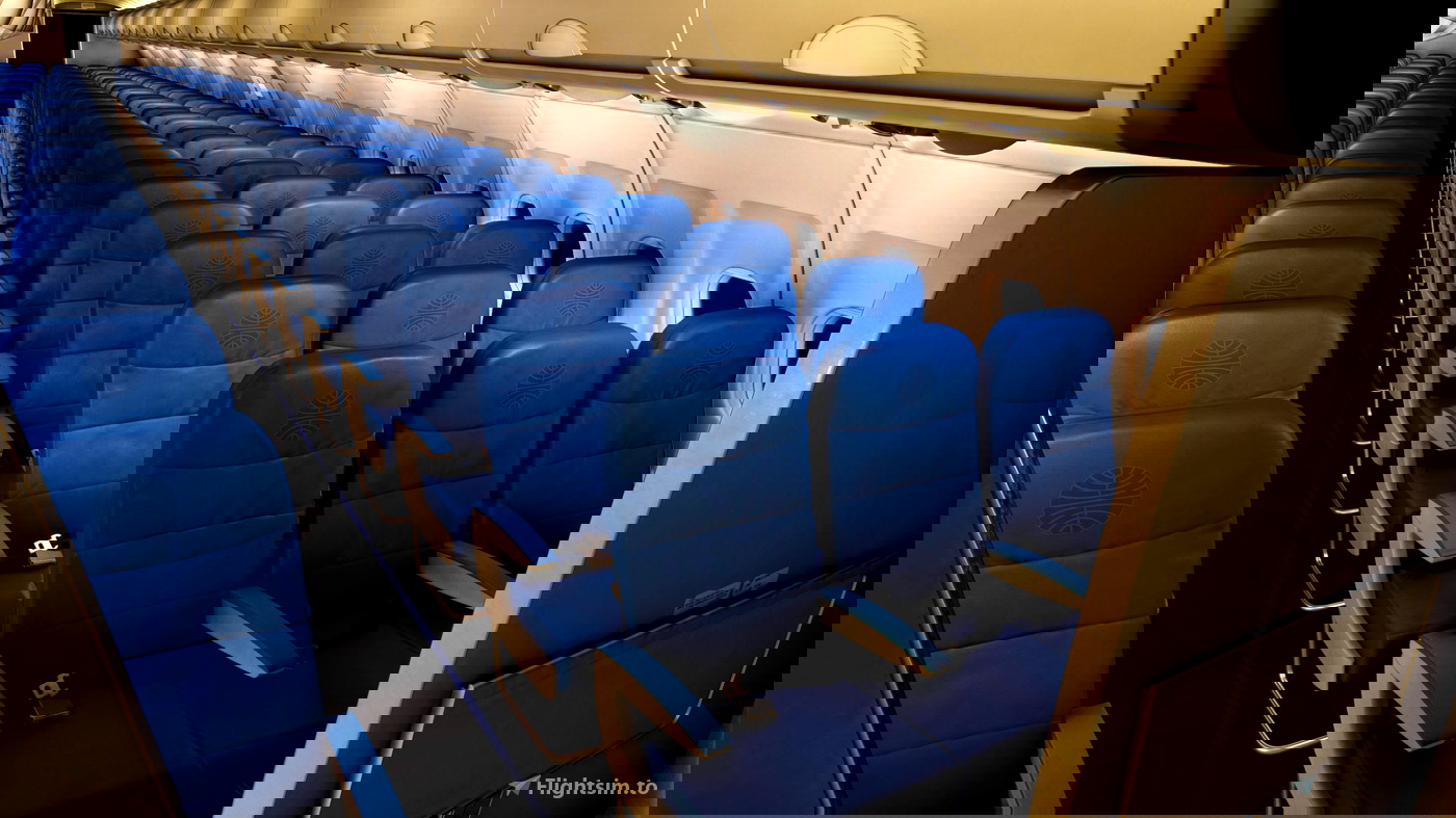 Pan Am 2023 Fictional Livery (Fenix A320) para Microsoft Flight Simulator | MSFS