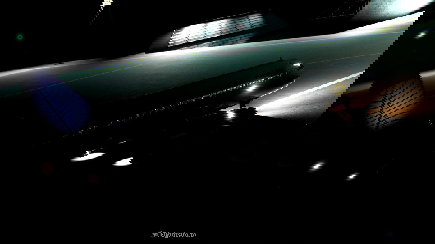 Pan Am 2023 Fictional Livery (Fenix A320) para Microsoft Flight Simulator | MSFS