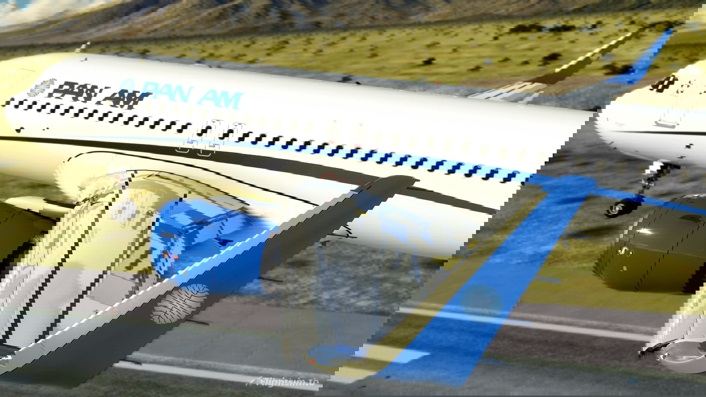 Pan Am 2023 Fictional Livery (FlyByWire A32NX) für Microsoft Flight ...
