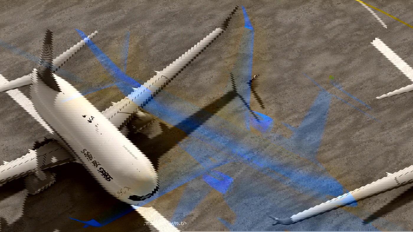 Pan Am Cargo 2023 Fictional Livery (PMDG 737-800BCF) per Microsoft Flight Simulator | MSFS