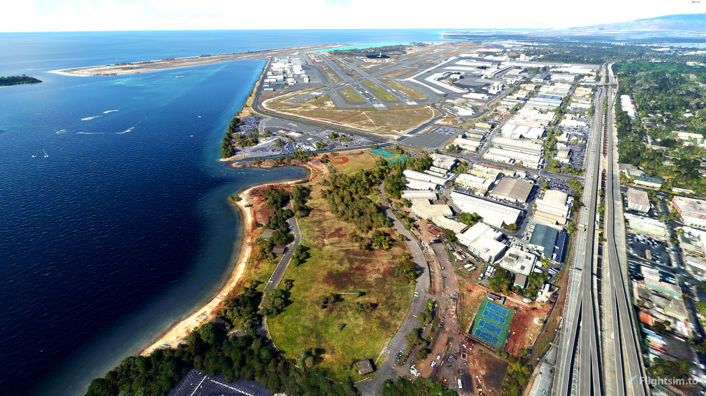 PHNL Aerial Imagery for Microsoft Flight Simulator | MSFS