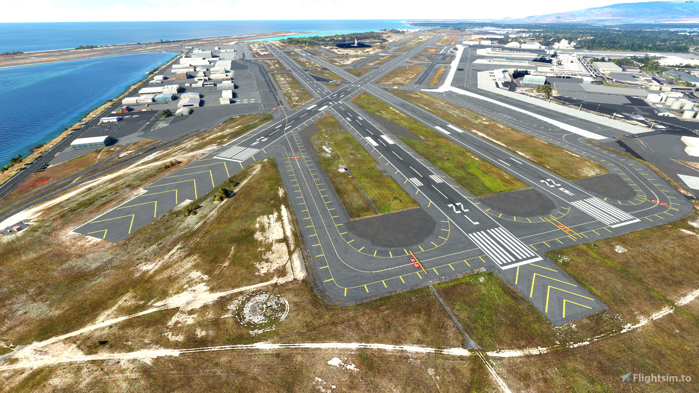 PHNL Aerial Imagery for Microsoft Flight Simulator | MSFS