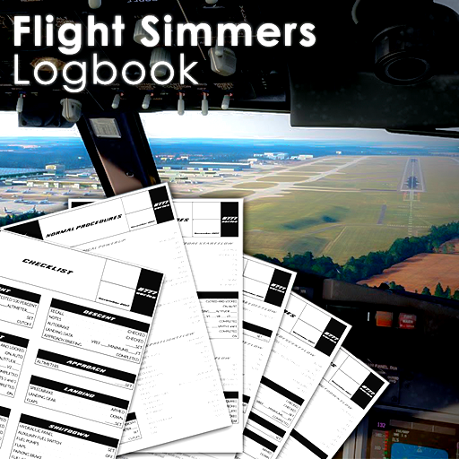 Pilots Logbook for Simmers | A detailed PDF document for logbook ...