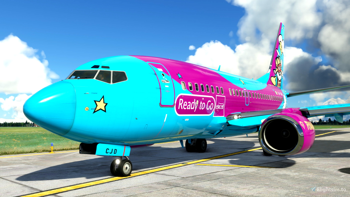 PMDG 737-600 (Ryanair Eircell Special EI-CJD) for Microsoft Flight ...