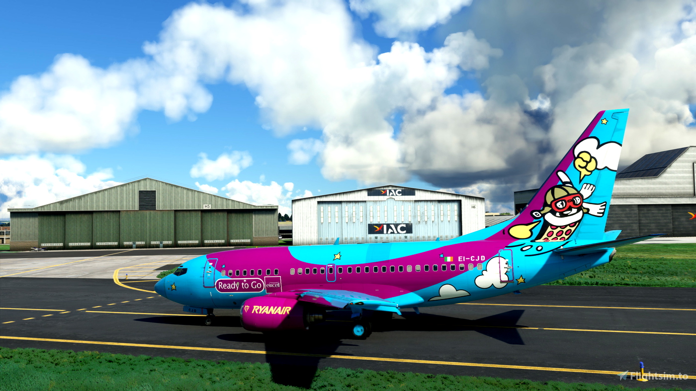 PMDG 737-600 (Ryanair Eircell Special EI-CJD) for Microsoft Flight ...