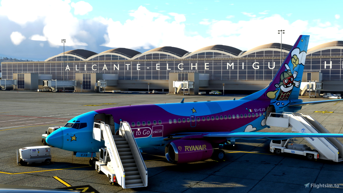 PMDG 737-600 (Ryanair Eircell Special EI-CJD) for Microsoft Flight ...